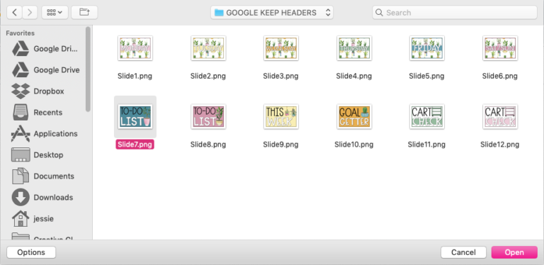 How to Create Custom Google Keep Headers – Music and Motivate